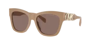 Michael Kors Empire Square Sunglasses - Brown Solid Polarized