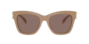 Michael Kors Empire Square Sunglasses - Brown Solid Polarized