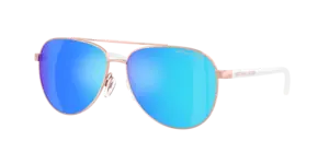 Michael Kors Aviator Sunglasses - Blue Mirror
