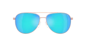 Michael Kors Aviator Sunglasses - Blue Mirror