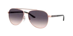 Michael Kors Aviator Sunglasses - Grey Rose Gradient