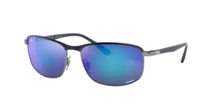 Ray-ban Chromance Sunglasses - Grey,blue