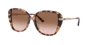 Michael Kors Michael Kors Flatiron Sunglasses Brown Pink Gradient