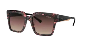VOGUE EYEWEAR Vo5553s Sunglasses - Brown Gradient Purple Gradient Black