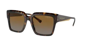 VOGUE EYEWEAR Vogue Eyewear VO5553S Sunglasses Gradient Brown Polarized