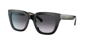 COACH Floral Print Sunglasses - Grey Gradient