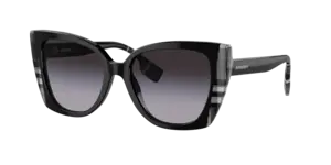 Burberry Burberry Cat Eye Sunglasses Grey Gradient