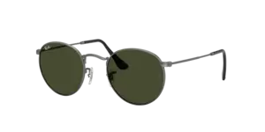 Ray-ban Round Metal Sunglasses G-15 Green
