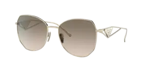 Prada Pr 57ys Sunglasses - Light Brown Gradient Light Grey