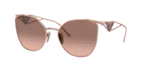 Prada Prada PR 50ZS Sunglasses Pink Gradient Dark Brown