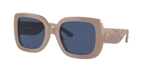 Tory Burch Full Rim Sunglasses Solid Navy