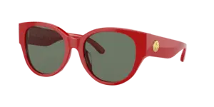 Tory Burch Cat Eye Sunglasses - Solid Green