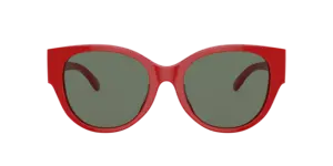 Tory Burch Cat Eye Sunglasses - Solid Green