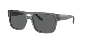 Emporio Armani Square Frame Sunglasses - Dark Grey