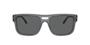Emporio Armani Square Frame Sunglasses - Dark Grey
