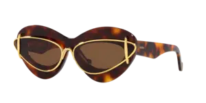 Loewe Double Frame Sunglasses - Brown