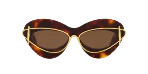 Loewe Double Frame Sunglasses - Brown