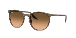 Ray-ban Round Frame Sunglasses - Pink,black