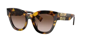 Miu Miu MU 01YS Sunglasses Brown Gradient