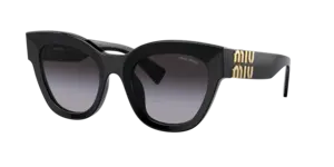 Miu Miu Mu 01ys Sunglasses - Grey Gradient