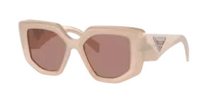Prada Sunglass Pr 14zs - Light Brown