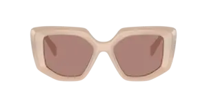 Prada Sunglass Pr 14zs - Light Brown