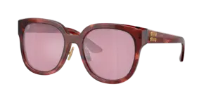 Miu Miu MU 01ZS Sunglasses Bordeaux