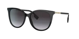 BURBERRY Burberry Black Acetate Sunglasses