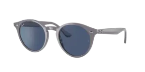 Ray-ban Ray-Ban Round Frame Sunglasses Dark Blue