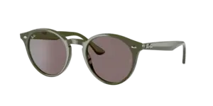 Ray-ban Round Frame Sunglasses - Violet