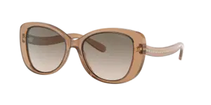 COACH Coach Sunglasses Light Brown Grey Gradient