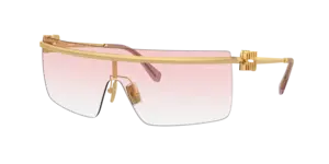 Miu Miu Mu 50zs Sunglasses - Clear Gradient Pink