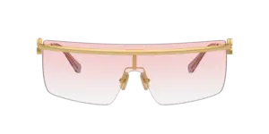 Miu Miu Mu 50zs Sunglasses - Clear Gradient Pink