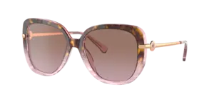 COACH Tortoiseshell Sunglasses - Pink Gradient