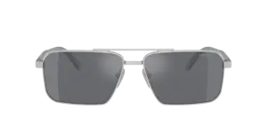 Prada Sunglasses - Dark Grey Flash Silver