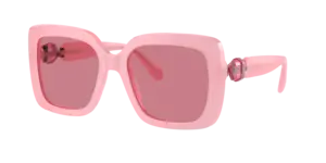 SWAROVSKI Swarovski Sunglasses Pink Internal Mirror Silver