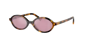 Miu Miu Mu 04zs Sunglasses - Bordeaux