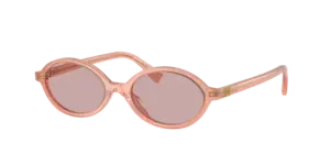 Miu Miu Mu 04zs Sunglasses - Pink