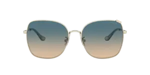 COACH Butterfly Sunglasses - Blue Yellow Gradient