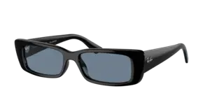 Ray-ban Ray-Ban Rectangle Frame Sunglasses Dark Blue