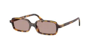 Miu Miu Miu Miu MU 11ZS Sunglasses Light Purple Brown