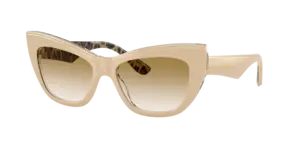 Dolce & Gabbana Dolce&Gabbana Sunglasses Clear Gradient Light Brown