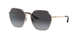 COACH Hexagonal Frame Sunglasses - Grey Gradient