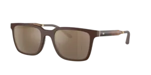 Oliver Spencer Rectangle Sunglasses - Desert Flash Mirror