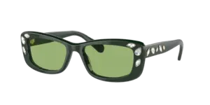 SWAROVSKI Sunglasses Dark Green