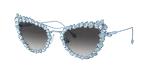 SWAROVSKI Embellished Sunglasses - Grey Gradient