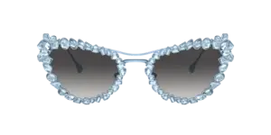 SWAROVSKI Embellished Sunglasses - Grey Gradient