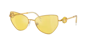 SWAROVSKI Swarovski SK7003 Sunglasses Yellow Flash Silver