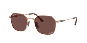 Ray-ban Titanium Sunglasses - Dark Violet