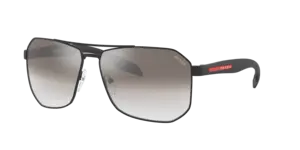 Prada Ps 51vs Sunglasses - Gradient Grey Mirror Silver